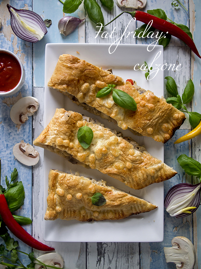 Fat friday: calzone : Nerdy Cookin