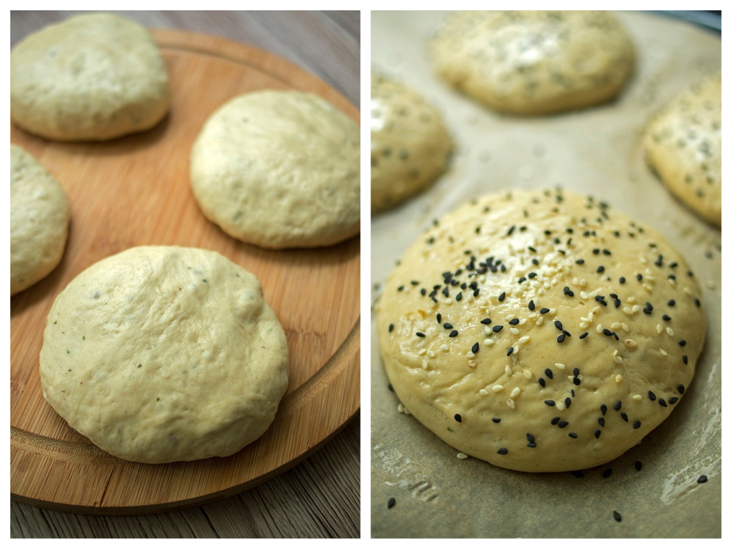 Wege burger z grzybami : Nerdy Cookin